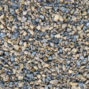 Gray Buff Crushed Gravel - Fieldstone Center